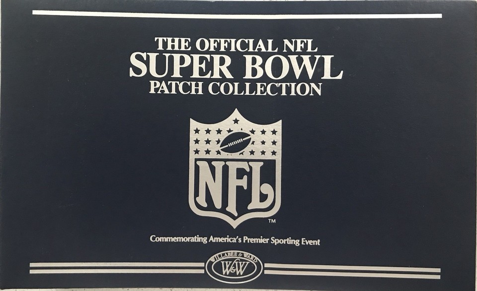 Official NFL Super Bowl Patch Collection/Willabee & Ward 1967-2019 + 50 ...