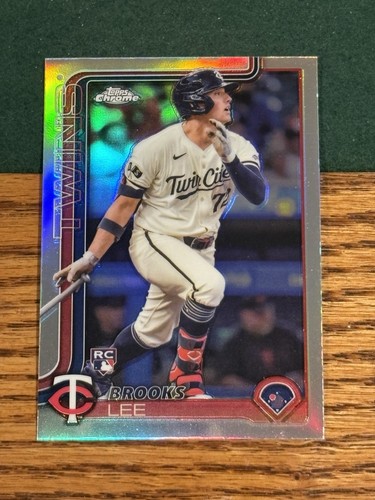 2025 Topps Chrome Brooks Lee #234 Refractor RC Minnesota Twins | eBay