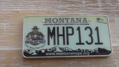 Montana Highway Patrol Car License Plate Challenge Coin #A382 | eBay