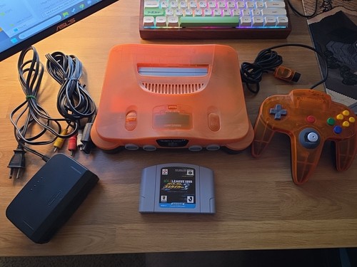 Daiei Hawks Clear Orange Nintendo 64 Rare N64 Console REGION FREE US ...