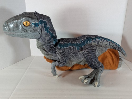 Jurassic World Park Real FX Baby Blue Dinosaur Animatronic Hand Puppet ...