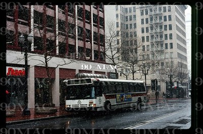 TRI-MET. FLXIBLE METRO BUS #538. Portland (OR). Original Slide 1989 ...