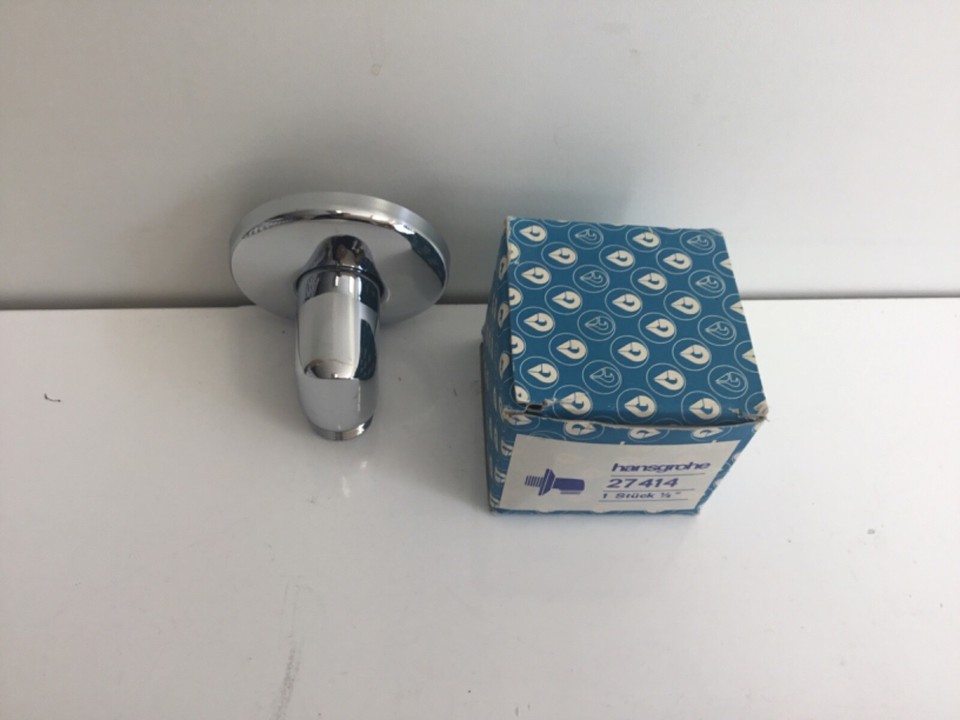 Hansgrohe Fixfit Wall Connection Bow Chrome, Rare, Old Variant, New ...