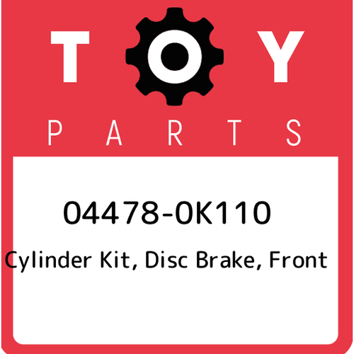 04478-0K110 Toyota Cylinder kit, disc brake, front 044780K110, New ...