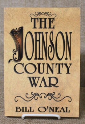 Old West Book: The Johnson County War (Wyoming in the 1890's) | eBay