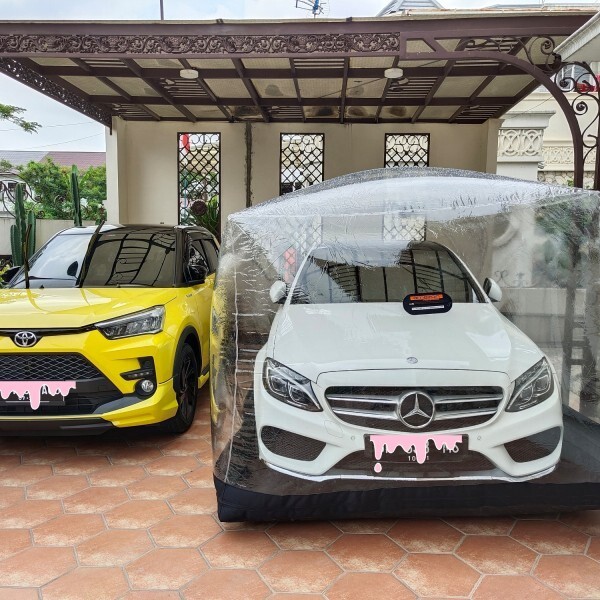 Amazon Protection Inflatable Capsule Car Bubble Cover 204.72 x 82.68” x ...