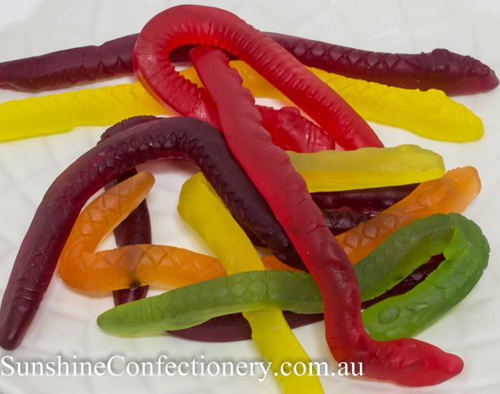Allen's - Snakes Alive Gummy Lollies-2 x 300g (600g) Allens Sweets Post ...