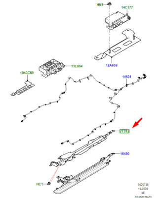 Land Rover Defender L663 Seitentrittbrett VPLEP0422, Originalteil | eBay.de