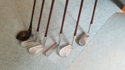 RARE VINTAGE PATTY BERG CUP DEFENDER BROWN SHAFT IRONS SET 2,5,7,8 ...