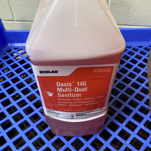 Ecolab Oasis 146 Multi-Quat Sanitizer for sale online | eBay