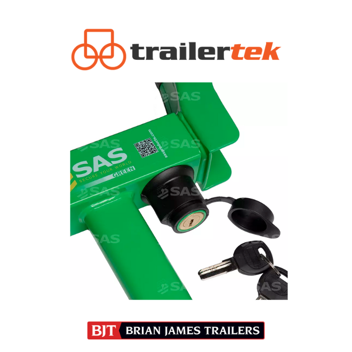 SAS Green V2 Compact Wheel Clamp 145x10 500x10 155x12 85-165mm FREE P&P ...