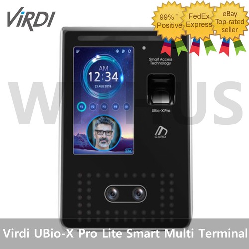 Virdi UBio-X Pro Lite Face Fingerprint Recognition Terminal EM+MF Card ...