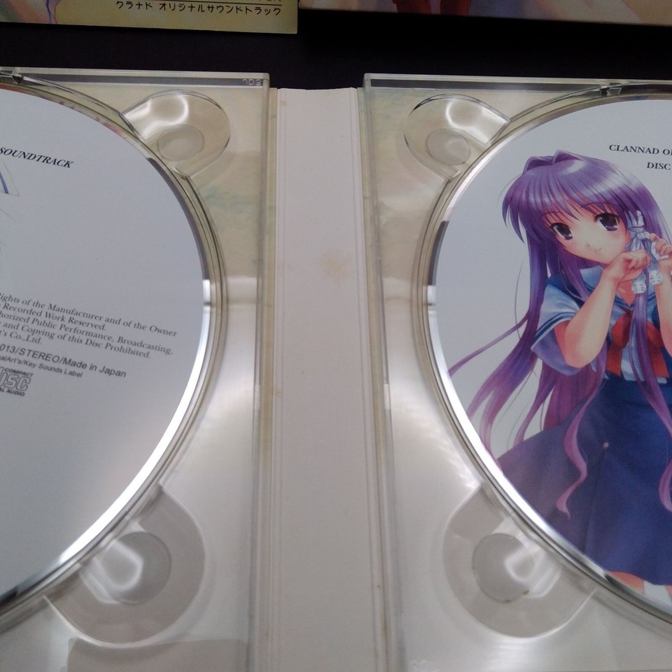 Clannad Original Soundtrack Key Music 3 CDs with Booklet Anime Game ...