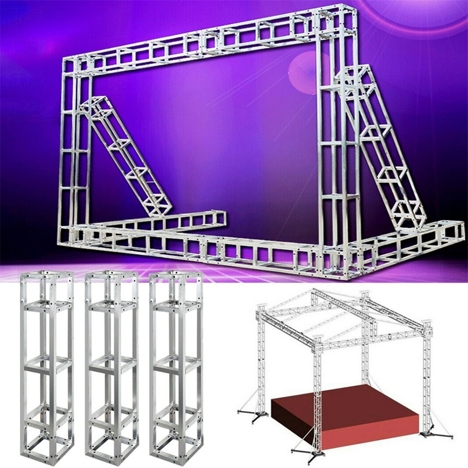 3-9PCS Lighting Truss Wedding Stage DJ Truss Stand Set Subwoofer Truss ...