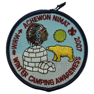 Achewon Nimat Lodge 282 San Francisco Bay Area CA 2007 Patch NVY Bdr ...