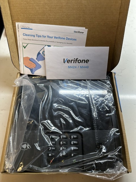 Verifone M440 Credit Card Terminal (M379-122-21-WWA-5) for sale online ...