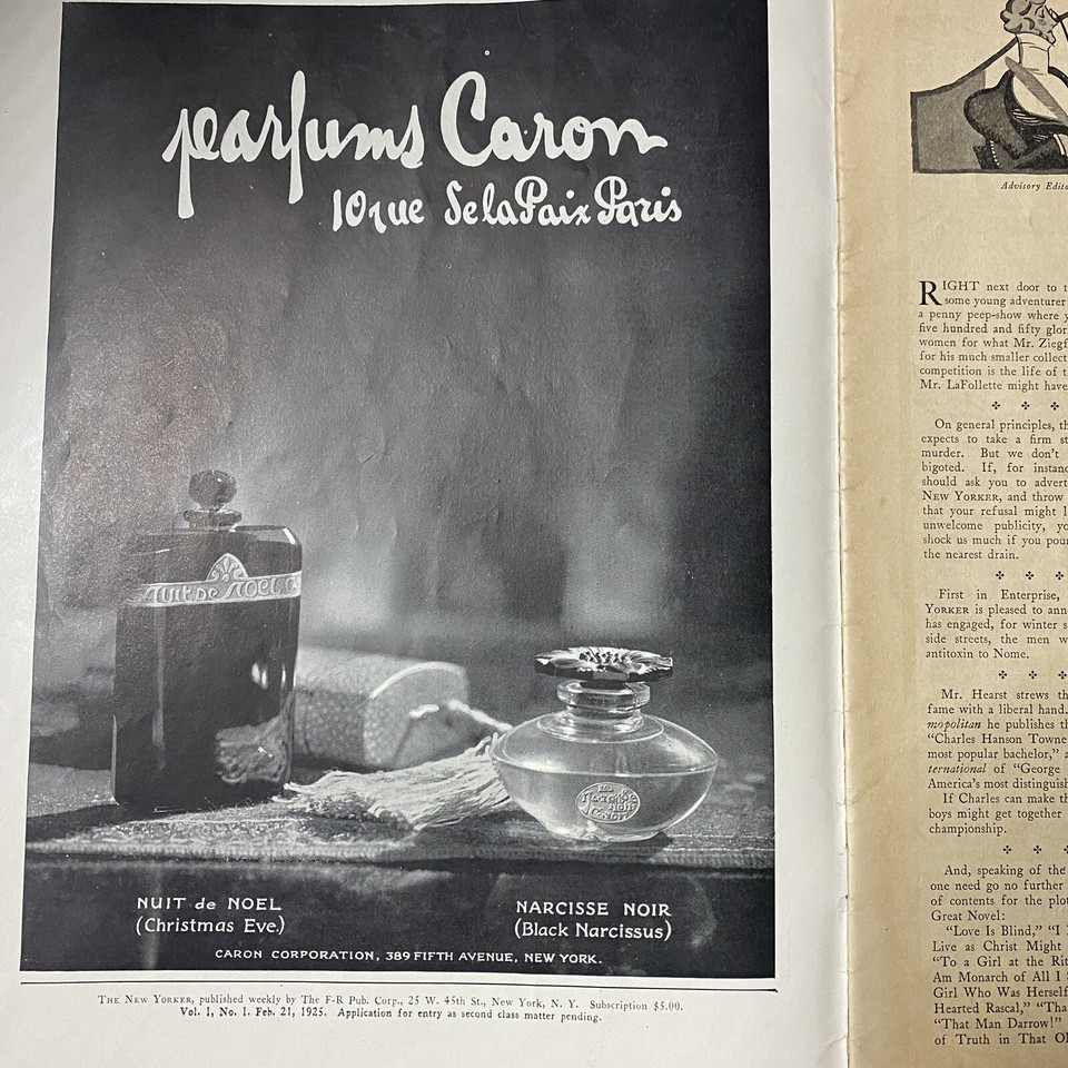The New Yorker Magazine First premier issue February 21, 1925 Original ...