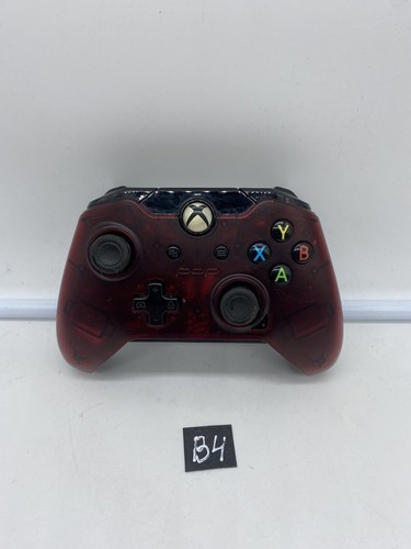 PDP Wired Controller For Xbox One Crimson Red 048-082 Works Tested | eBay