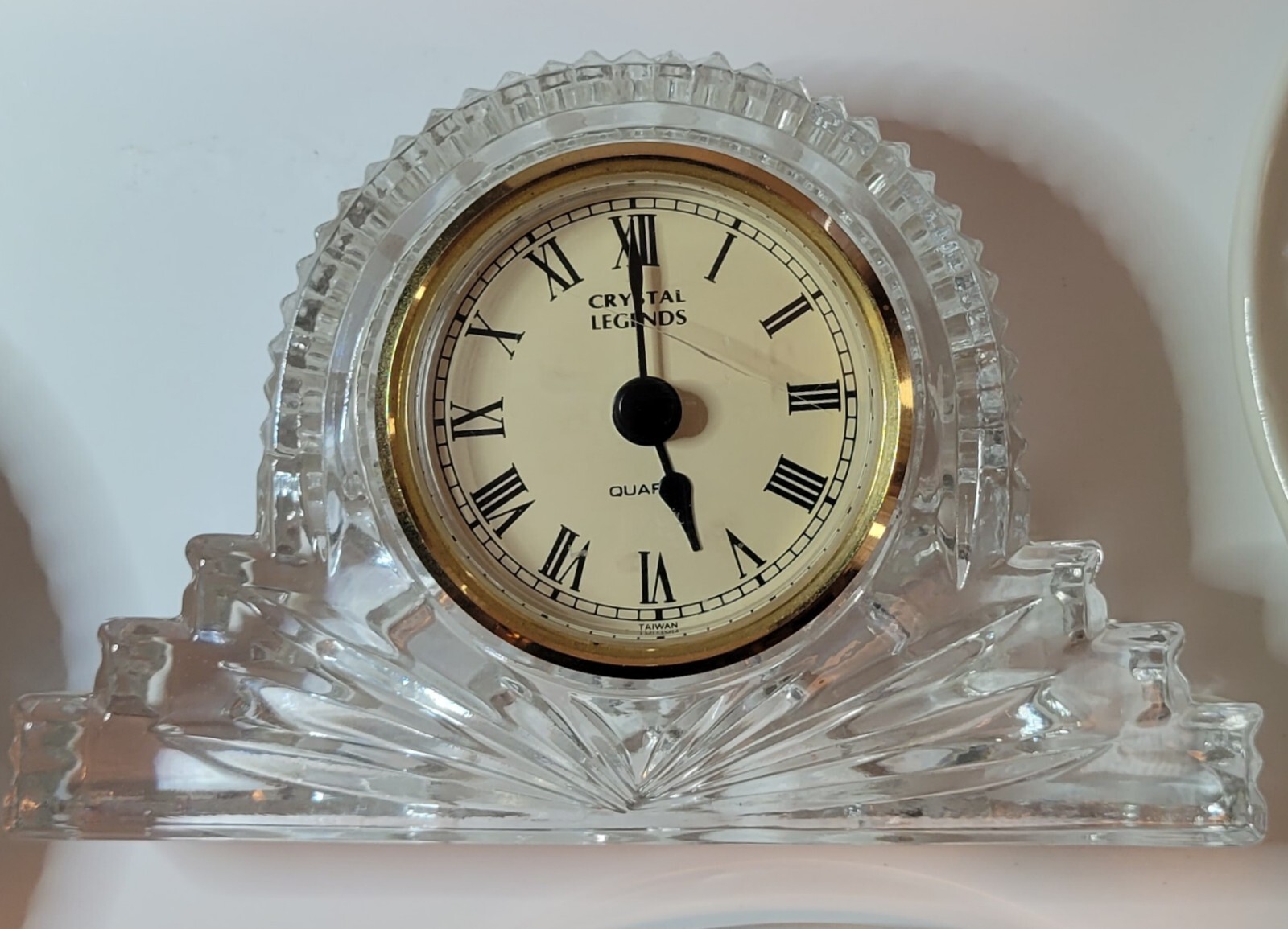 Vintage Crystal Legends By Godinger Glass Lead Crystal Large Mantle ...