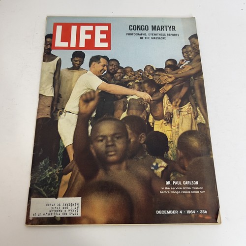 Life Magazine December 4 1964 Dr. Paul Carlson Congolese Massacre | eBay
