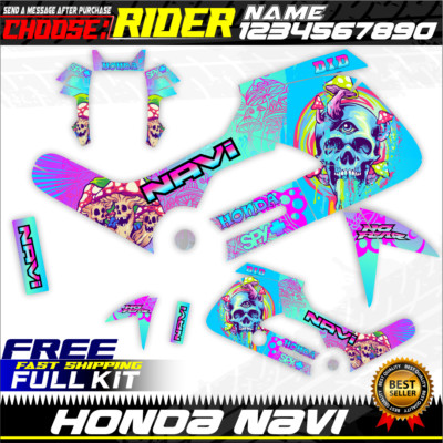 compatible Honda NAVI Kit Graphics Decals Stickers HN-HON | eBay