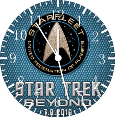 Star Trek Frameless Borderless Wall Clock For Gifts or Home Decor E183 ...