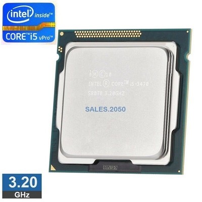 CPU293 | Intel Core i5-3470 VPro Quad-Core @ 3.20Ghz CPU SR0T8 | eBay