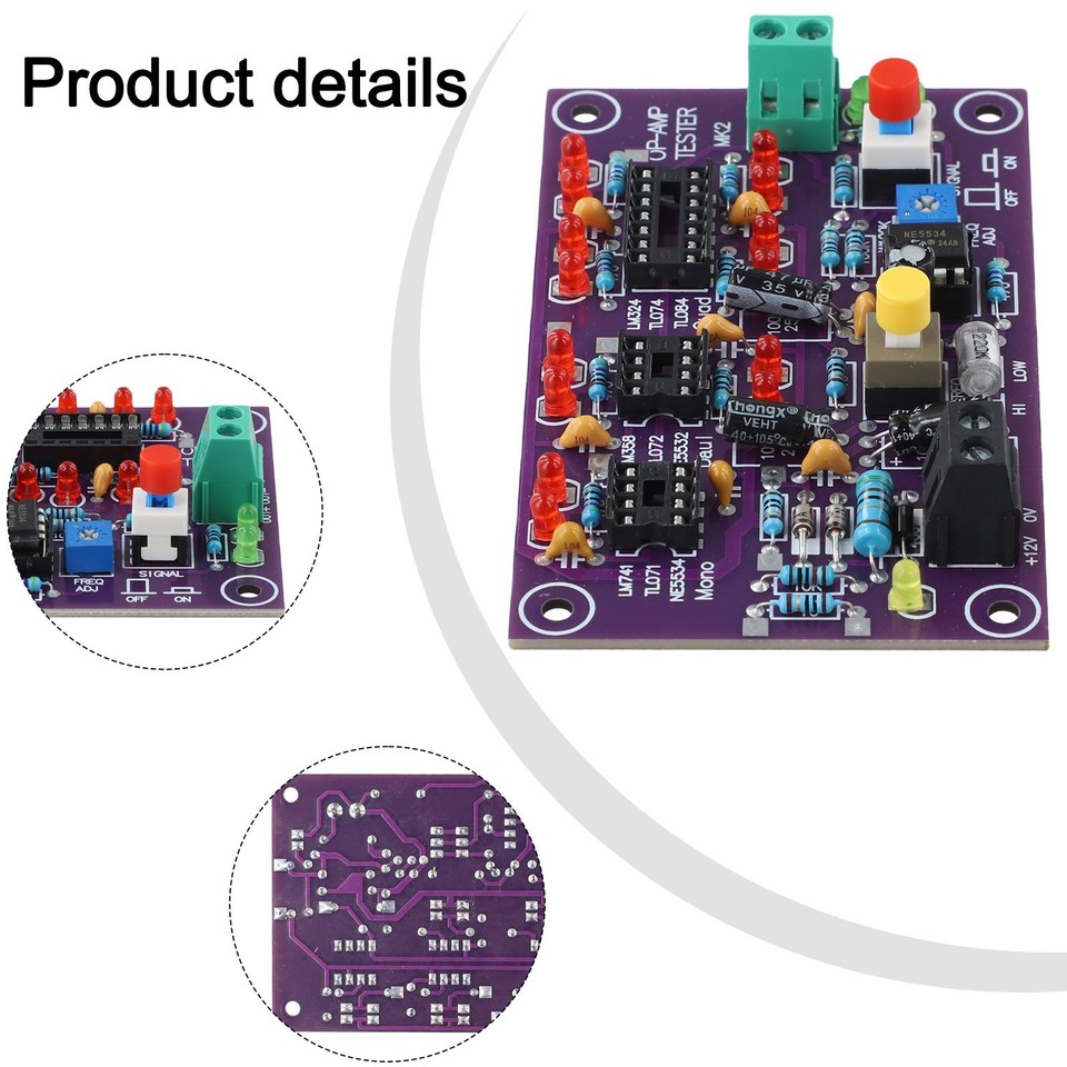 Operational Tester Quiescent Current Measurement Single Op Amp Testing ...
