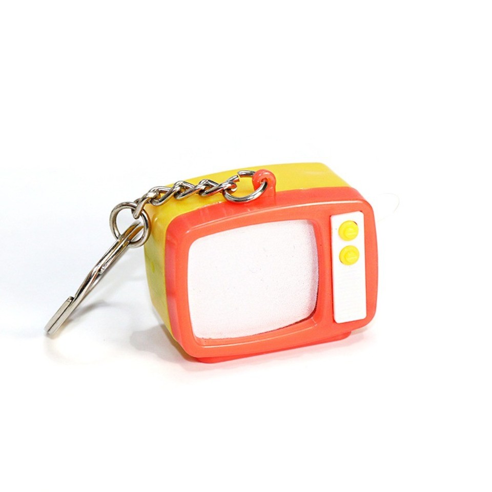 Creative Retro Television Keychain Light Tv Car Key Chain Home | eBay ...