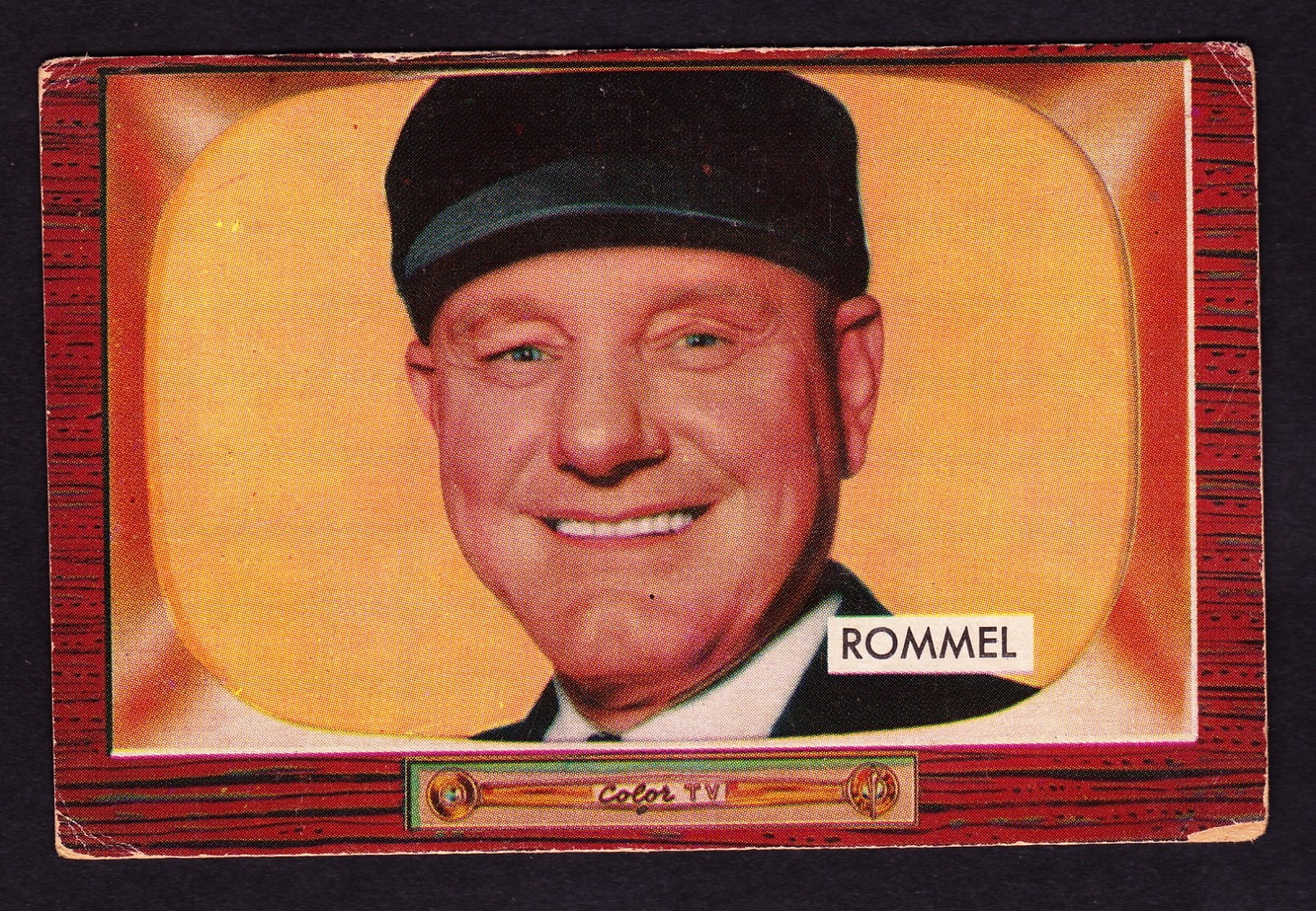 1955 BOWMAN #239 EDWIN ROMMEL UMPIRE | eBay