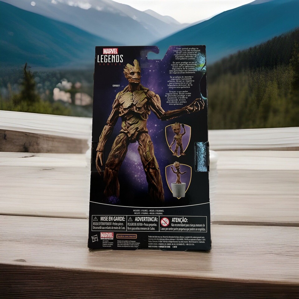 Marvel Legends 6" Guardians of the Galaxy Toys R Us Exclusive Groot & Baby Groot | eBay