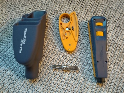 Fluke Networks 11291000 Pro-Tool Kit IS40 ; D814 Impact, Stripper ...