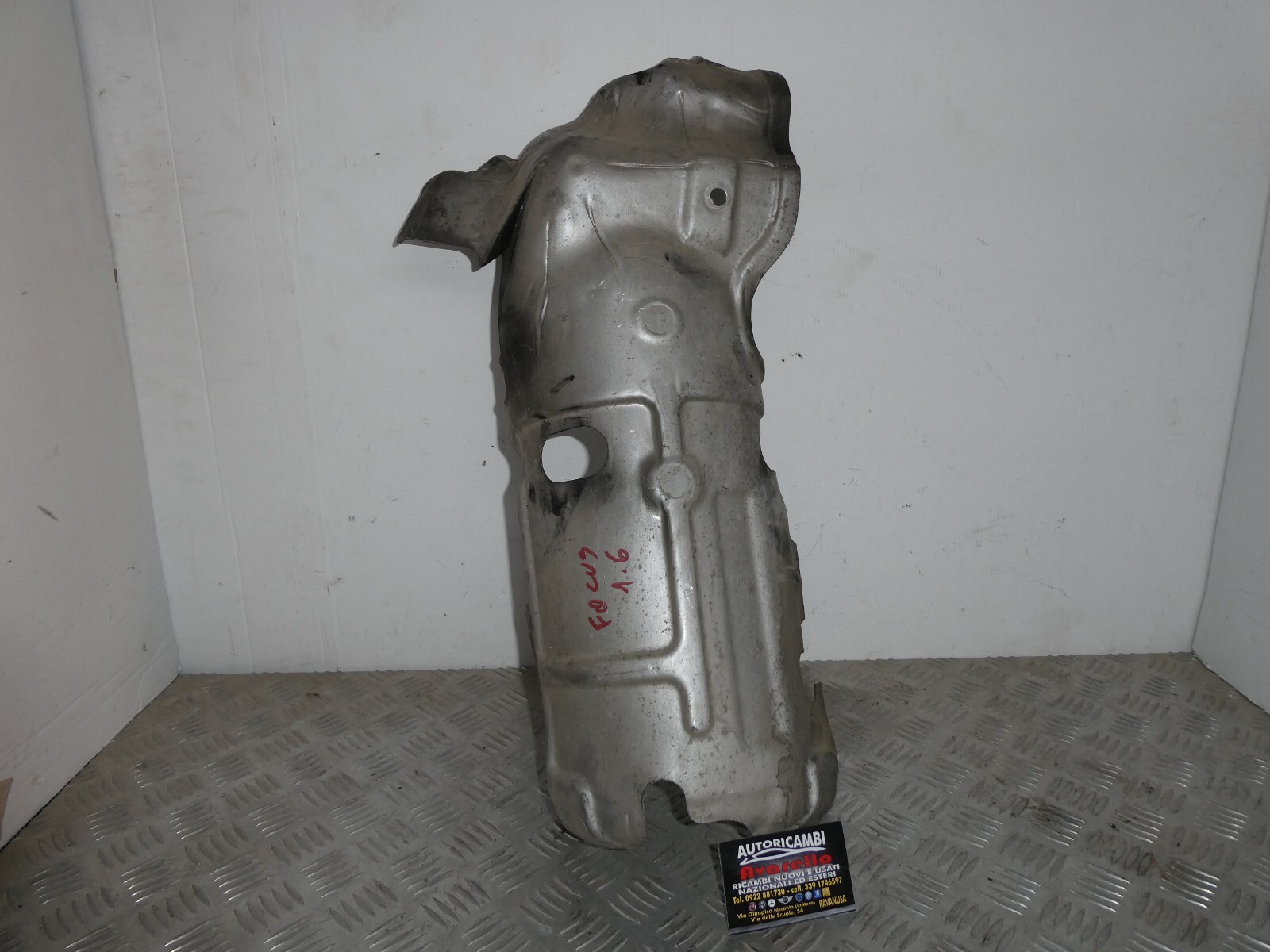 3M51-9N454-CKF Thermal Shield Catalyst Cover Ford Focus 1.6 TDCI 2006 ...