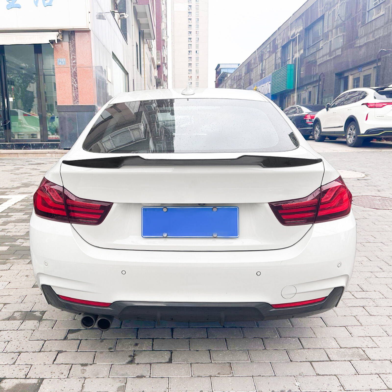 Rear Trunk Spoiler Lip Roof Wing For BMW 4 Series F36 M4 14-20 15 Gloss ...