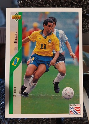 Zinho 1994 Upper Deck Zinho Brazil World Cup USA '94 Soccer Card | eBay