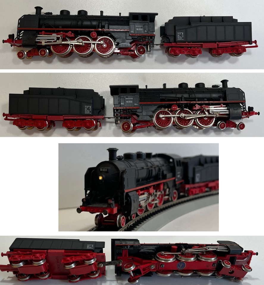 Awesome Lima Italian HO-Scale Orient Express Train Consist w/ 5 Pullman ...