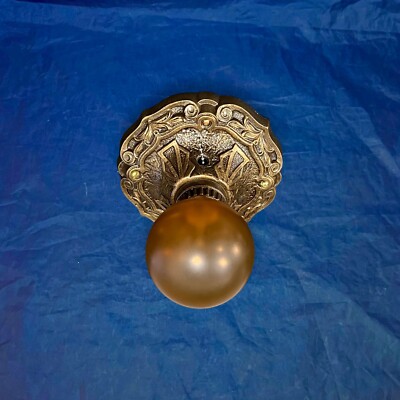 Flush Mount Fixture Nice Rewired Nice! 27H | eBay