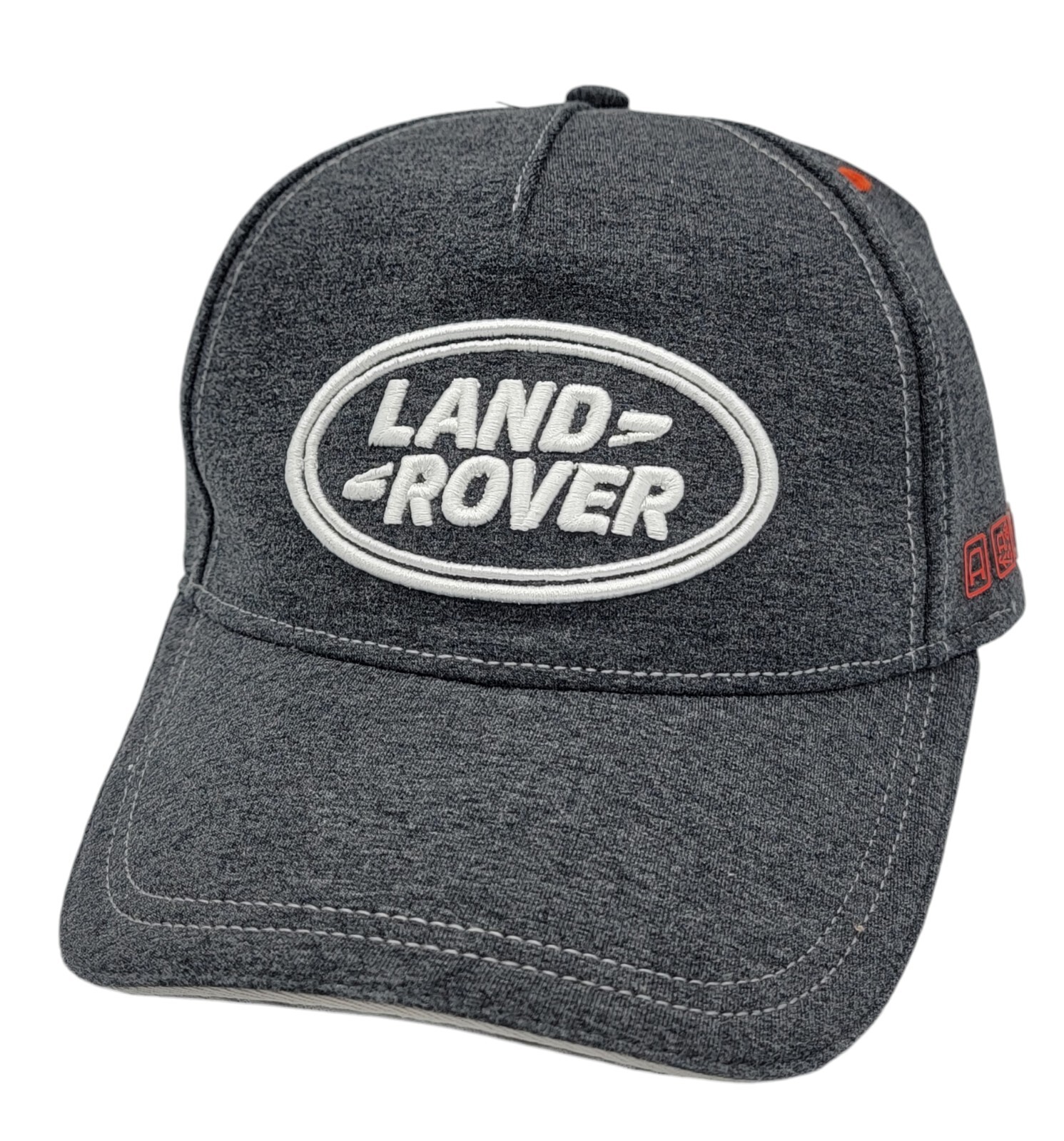 Land Rover Official Logo Structured 5-Panel Gray Stra… - Gem