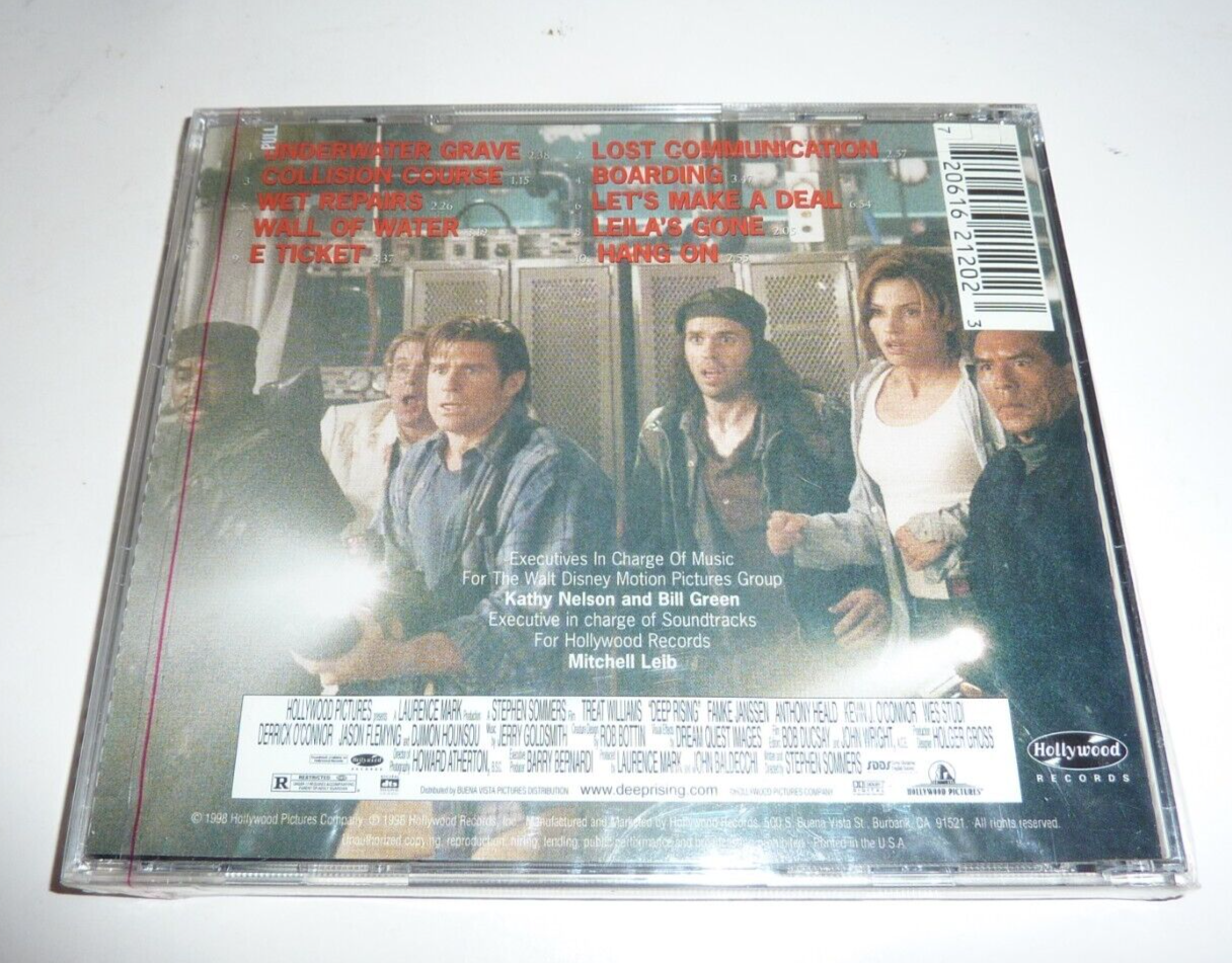 Deep Rising by Jerry Goldsmith (CD, Jan-1998, Hollywood) for sale ...