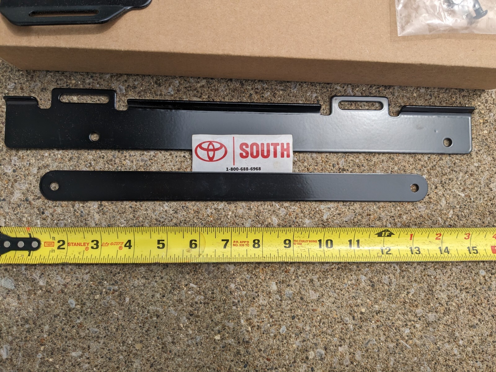 Toyota OEM 4Runner Cooler Mounting Bracket Kit ONLY For 40 Quart Cooler ...