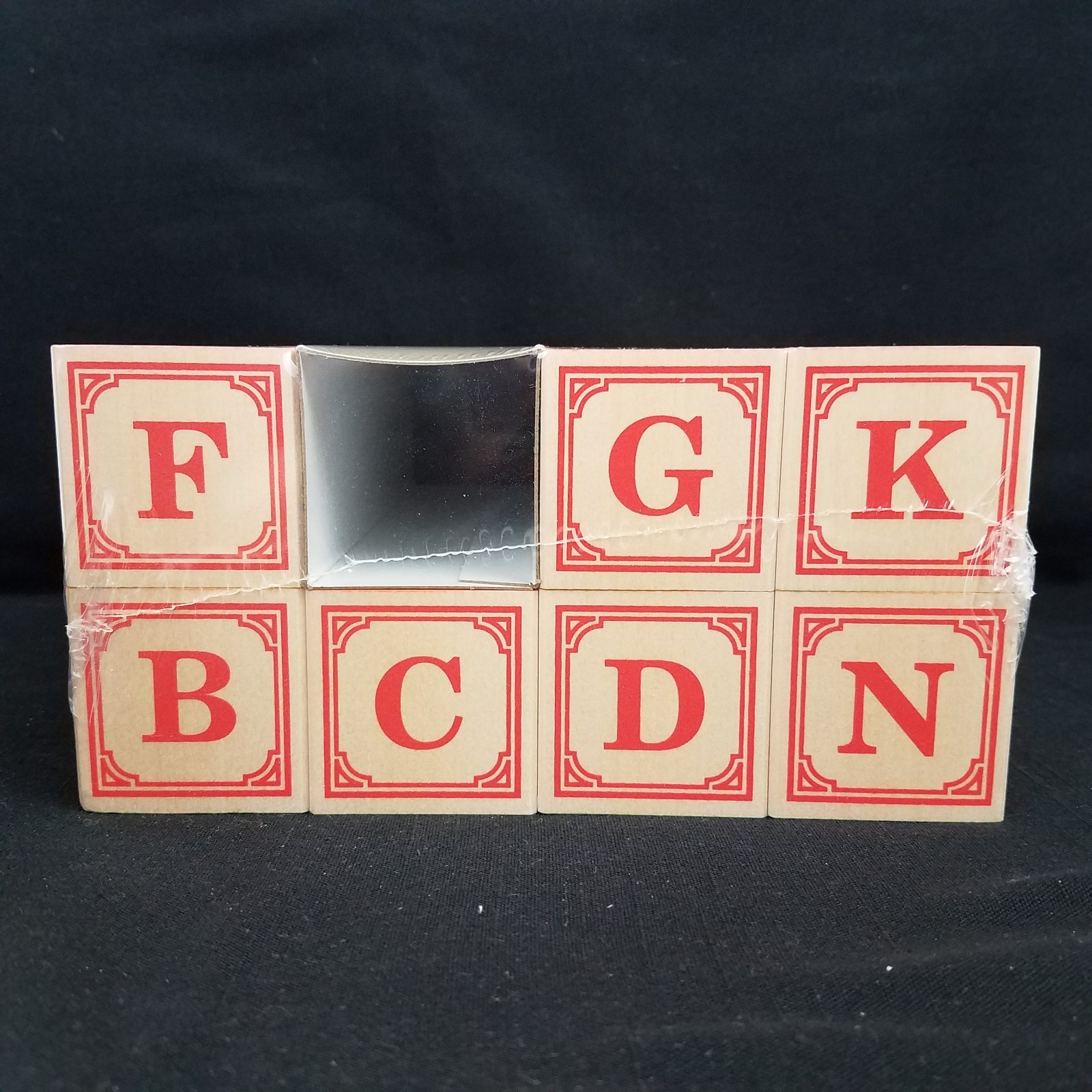 Sealed Uncle Goose 28 Wood Embossed Classic ABC Blocks Made in USA | eBay