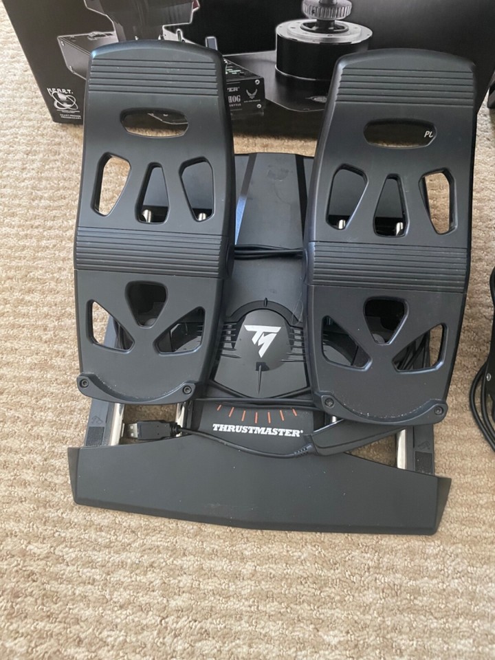 thrustmaster hotas warthog complete system with dual throttle, stick ...