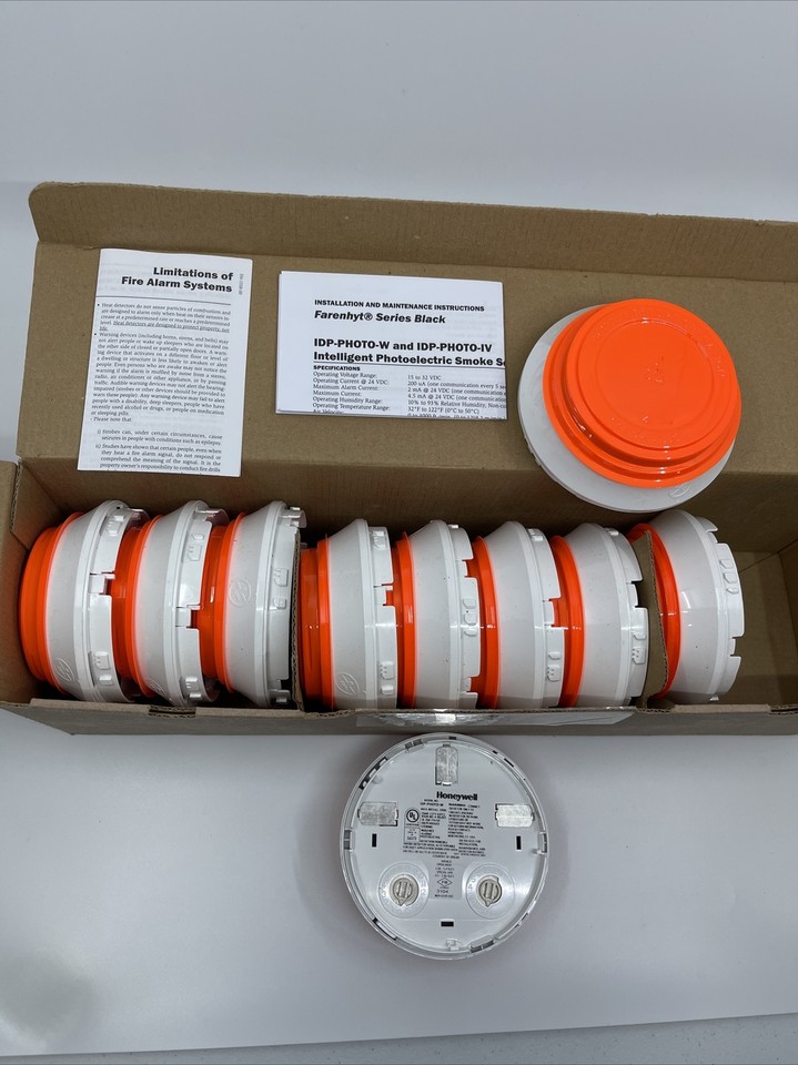 Silent Knight IDP-Photo-W Photoelectric Smoke Detector (White ...