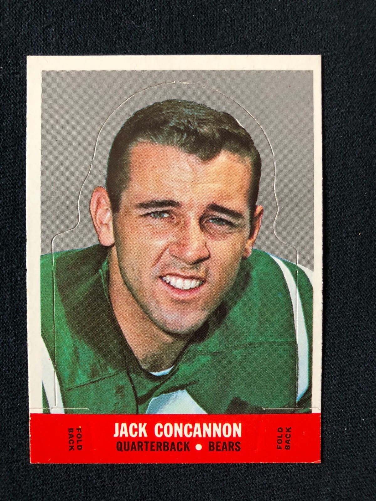 1968 Topps Football Stand Up Jack Concannon | eBay