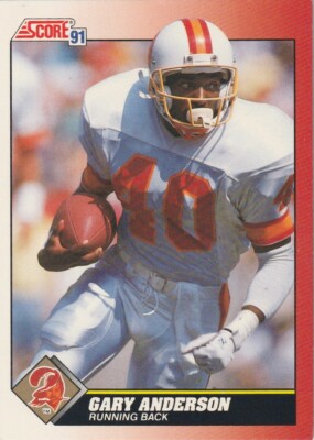 FREE SHIPPING-MINT-1991 Score Gary Anderson W #140-PLUS BUCS BONUS ...