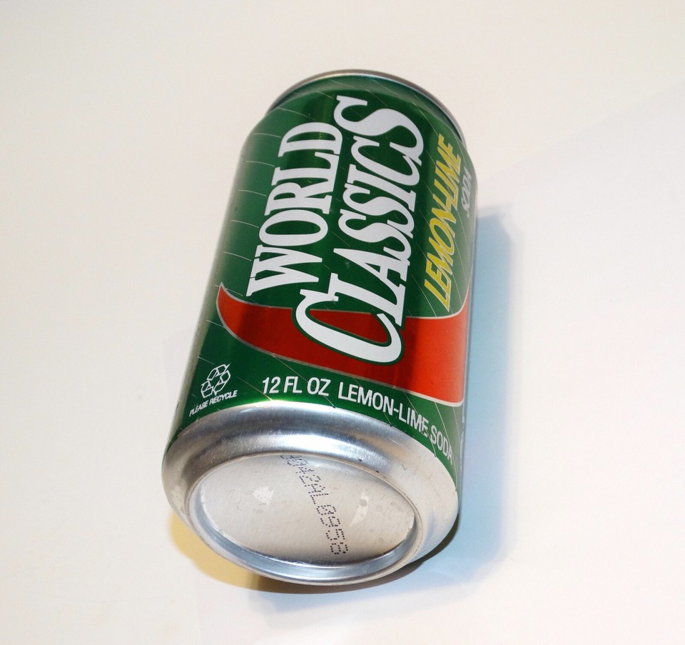 Lemon Lime Soda Can World Classics Vintage Skokie IL | eBay