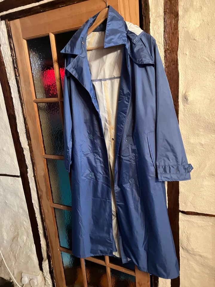 RUBBER MACKINTOSH AGU STYLE RUBBER/NYLON size 36 packable UNUSED CONDITION | eBay UK