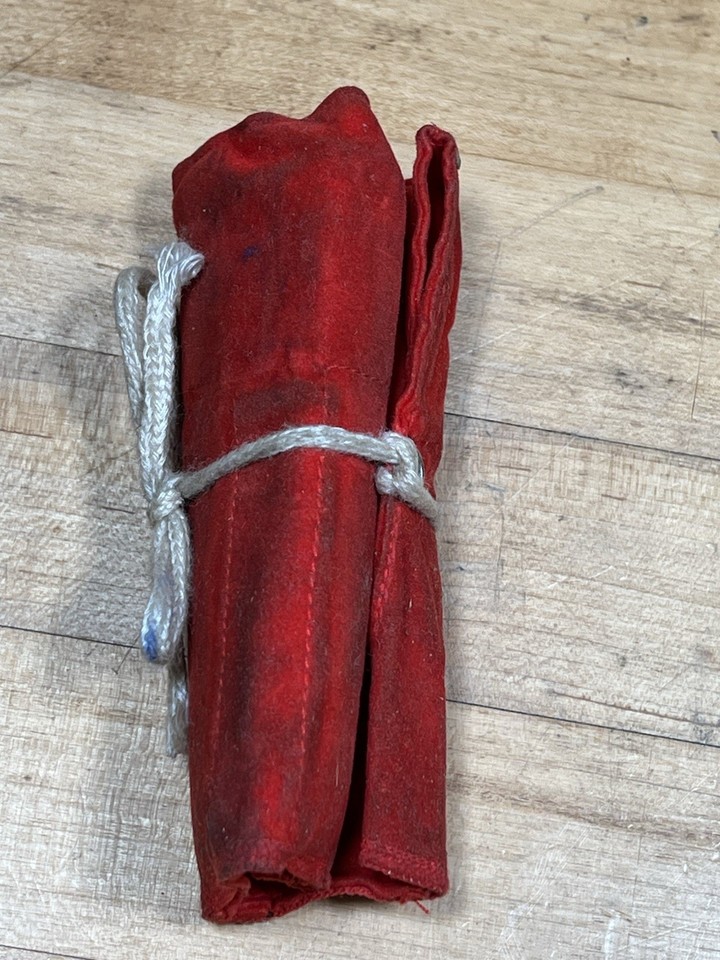 Vintage AMT Wood Chisels Set of 3 in Red Velvet Pouch - Woodworking ...