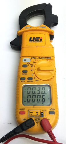 UEI Pro+ DL389 - TRMS Digital Clamp MultiMeter W/ BAG | eBay