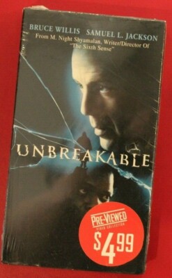 Unbreakable (VHS 2001) 786936165708| eBay